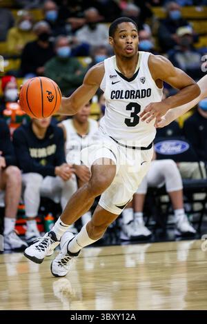 Colorado guard Keeshawn Barthelemy (3) in the second half of an NCAA ...