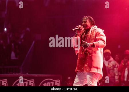 Rapper Moneybagg Yo (Demario DeWayne White, Jr.) attends the 4th Annual ...