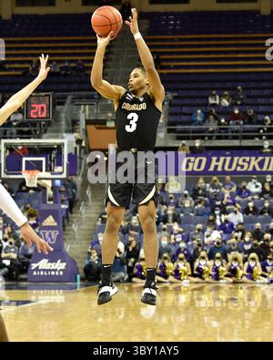 Colorado guard Keeshawn Barthelemy (3) in the second half of an NCAA ...