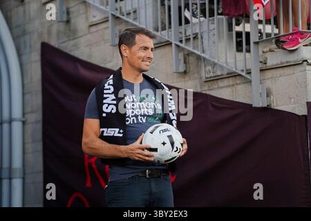 Canada Secretary of State for Sport Adam van Koeverden speaks at FIFA ...