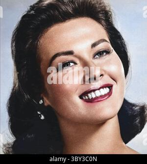 GIA SCALA (1934-1972) Anglo-Italian film actress about 1955 Stock Photo ...