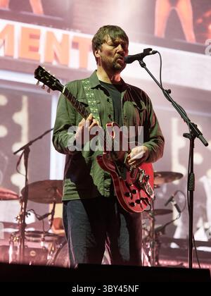 Kaiser Chiefs during their concert at Cruïlla Festival, Barcelona. 2025 ...