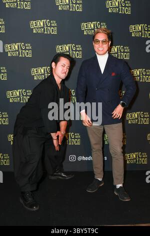 GEORGE ZHAO, ANDY TRIEU arrive at the Opening Night of Hedwig and the ...