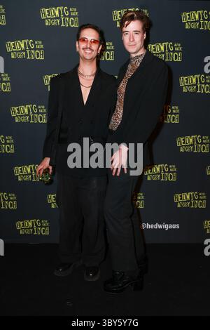 ALEX BEAUMAN, ANGUS DALTON arrive at the Opening Night of Hedwig and ...