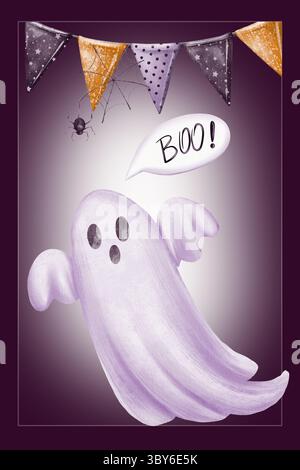 creepy cartoon monster hand drawn illustration Stock Photo - Alamy