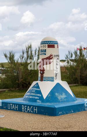 Utah beach, France - June 8,.2025 : Scenic view of Utah beach Museum ...