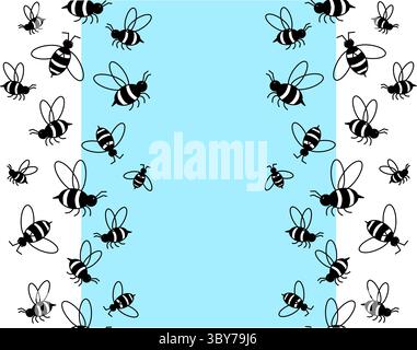 Wreath with graphic vector plant branches with buds and berries Stock ...