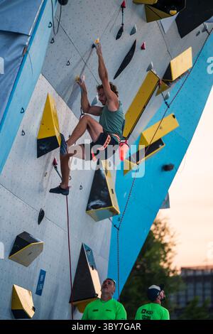 FLOHE Yannick of Germany Sport Climbing Men's Boulder & Lead, Semifinal ...