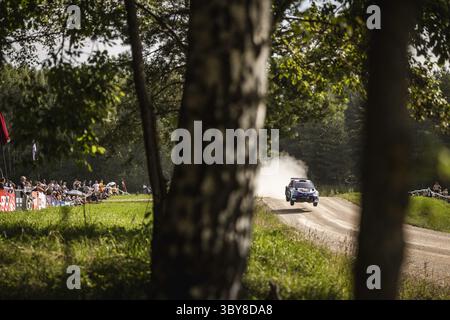 36 Tuukka KAUPPINEN, Sebastian VIRTANEN, Toyota Yaris Rally2, action ...