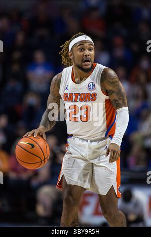 February 5, 2022: Florida Gators guard Phlandrous Fleming Jr. (24 ...