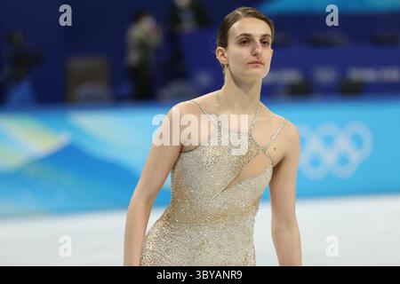 February 14, 2022, Beijing, Hebei, China: Alexandra Stepanova and Ivan ...