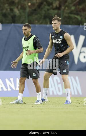 Dimaro, Italy. 19th July, 2025. Sam Beukema of SSC Napoli during third ...