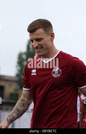 Jack Barham of Chelmsford City walking into Melbourne Stadium before ...