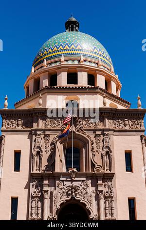 Historic Pima County Courthouse, Tucson, Arizona, USA Stock Photo - Alamy
