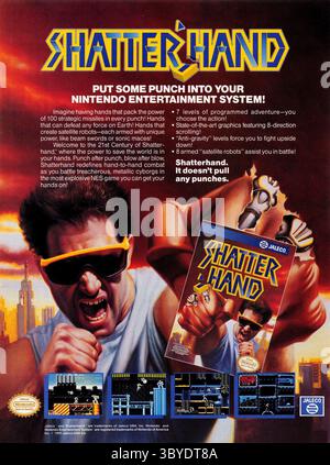 Shatterhand - Nintendo Entertainment System - NES Videogame - Editorial ...