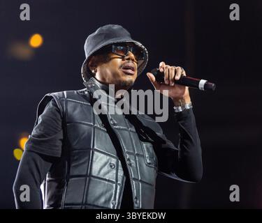 Donald "Davante Swing” DeGrate of Jodeci on March 5, 2022, at United ...