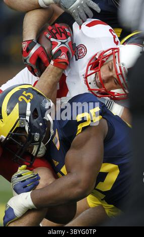 ANN ARBOR, MI - NOVEMBER 19: Michigan Wolverines forward Yaxel ...