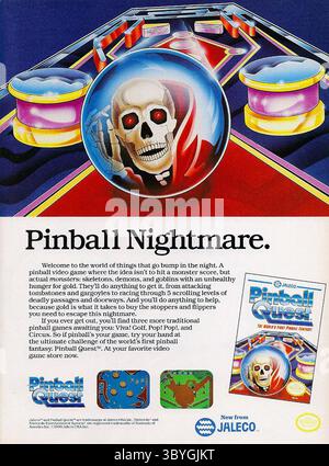 Pinball Quest - Nintendo Entertainment System - NES Videogame ...