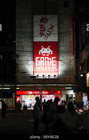 Game Taito Station arcade gaming in Akihabara, Tokyo, Japan Stock Photo ...