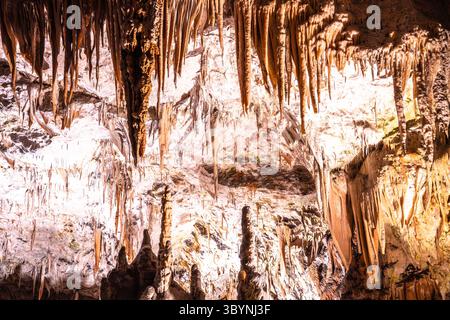 Postojnska Jama cave system scenic view, Postojna, central Slovenia ...