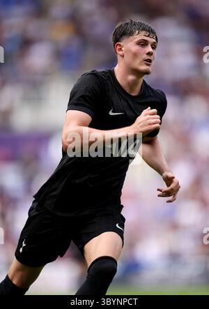 19 July 2025: Will Lankshear of Tottenham Hotspur with Djed Spence goal ...
