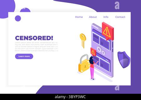 Web ban bypass, Internet censorship bypassing. Content control blocking ...