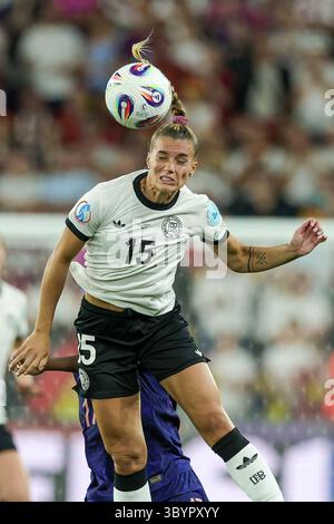 Selina Cerci (Germany, 15) UEFA WOMEN'S NATIONS LEAGUE: Germany vs ...