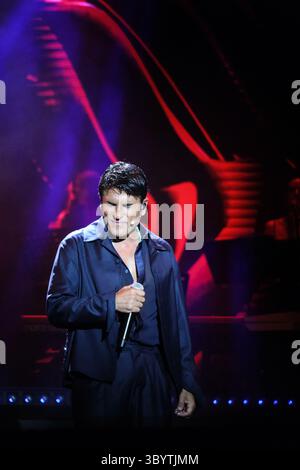Termoli, Italy. 19th July, 2025. Italian singer, Sal Da Vinci performs ...