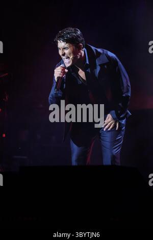 Termoli, Italy. 19th July, 2025. Italian singer, Sal Da Vinci performs ...