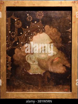 The 'Jaume I Aragon' painting from 1427 is a medieval depiction of King ...