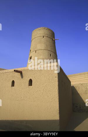 Bahla Fort at the foot of the Djebel Akhdar in Sultanate of Oman ...