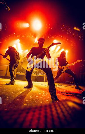 Malmo, Sweden. 08th, October 2021. The Swedish stoner rock band Deville ...