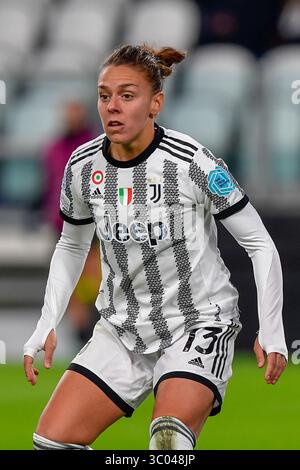 Turin, Italy. 13 November 2022. Arkadiusz Milik of Juventus FC ...