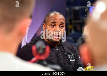Daniel Cormier during UFC 230 Open Workouts at Madison Square Garden ...