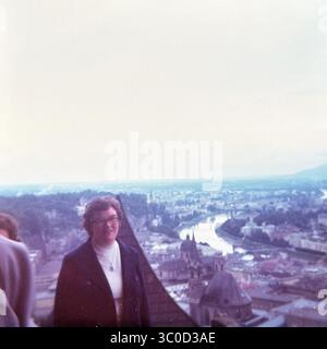 Vintage colour family and social interest photographs showing everyday ...