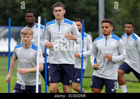 Rangers' Bailey Rice during a training session at the Rangers Training ...