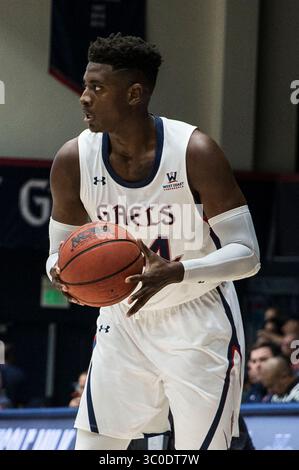 Nov 07, 2018 Moraga, CA U.S.A. St. Mary's guard Jordan Ford (3) and ...
