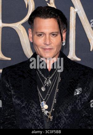 Johnny Depp arriving at the UK Premiere of Mortdecai, Empire Cinema ...