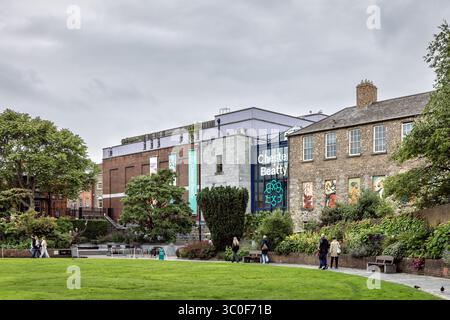 Republic of Ireland, Dublin, Chester Beatty Museum at the castle garden ...