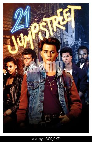 21 JUMP STREET, Dustin Nguyen (left), Holly Robinson (right), 1987-91 ...