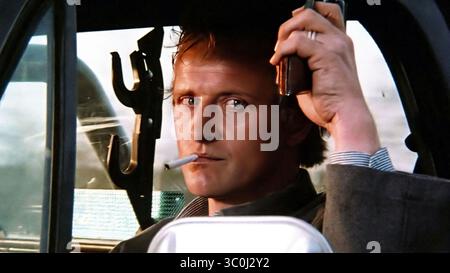The Hitcher (1986) directed by Robert Harmon and starring Rutger Hauer ...