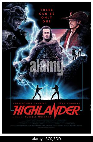 Highlander (1986) directed by Russell Mulcahy and starring Christopher ...