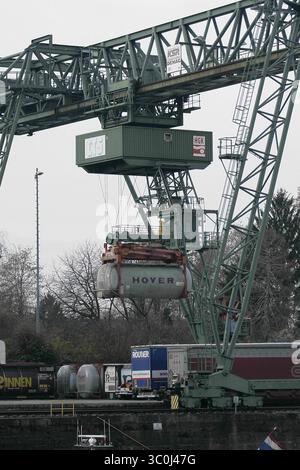 November 28, 2018 - Cologne, Germany - Cargo-ship seen on the waters of ...