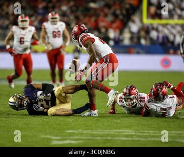 Utah defensive back Javelin K. Guidry stretches at the NFL football ...