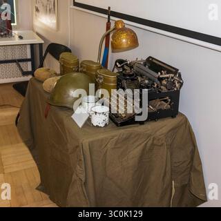 Second world war items belonged to the soviet soldiers on display of ...