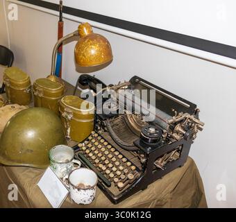 Second world war items belonged to the soviet soldiers on display of ...