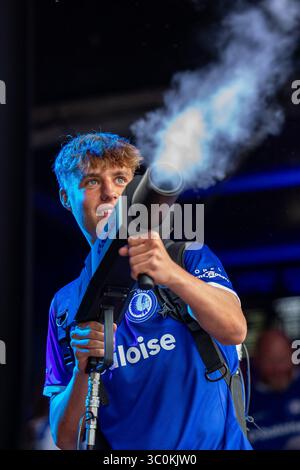 Gent's Tibe De Vlieger pictured during a sunrise morning run at the ...