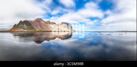 Spectacular view of Mount Vestrahorn in Iceland Stock Photo - Alamy