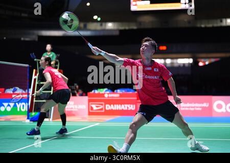 Yuichi SHIMOGAMI and Sayaka HOBARA of Japan vs. JIANG Zhen Bang and WEI ...