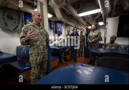 MCPON Russell Smith conducts fleet engagement at Naval Station Rota ...